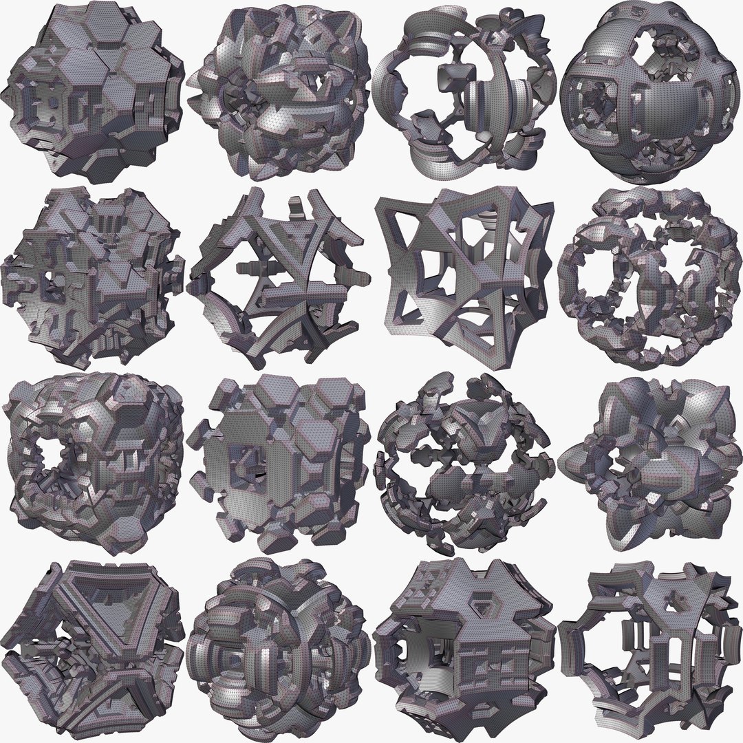 3D Model Abstract Shape - TurboSquid 1203404