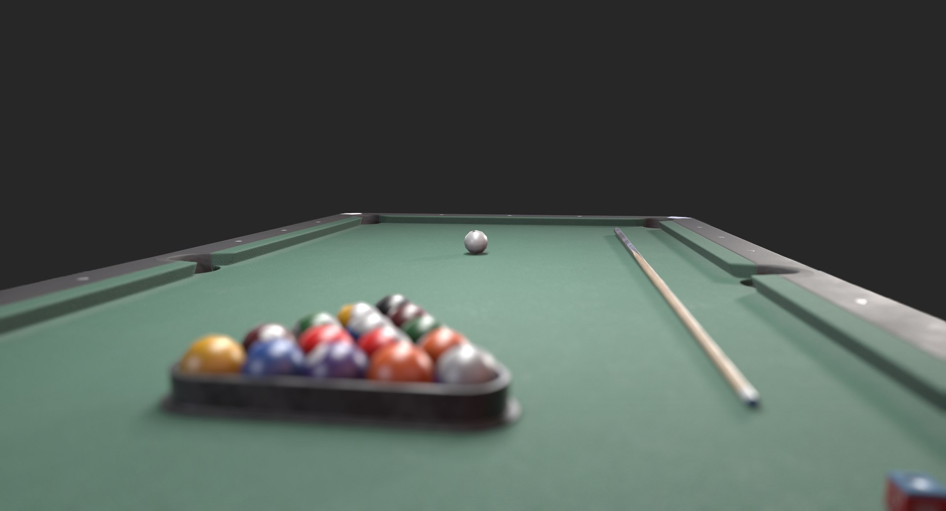 Pool Table Model - TurboSquid 1178610