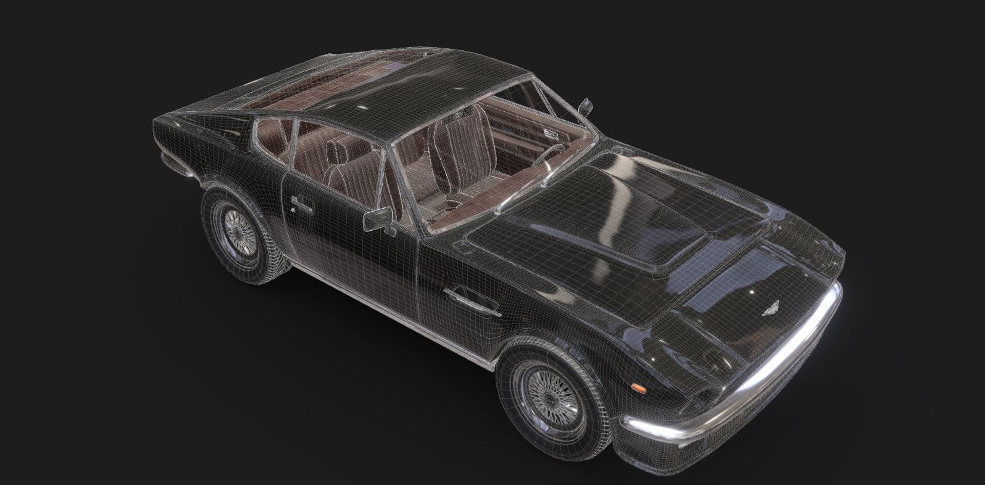 3D Aston Martin Vantage 1978 Bond Car Model - TurboSquid 2151688