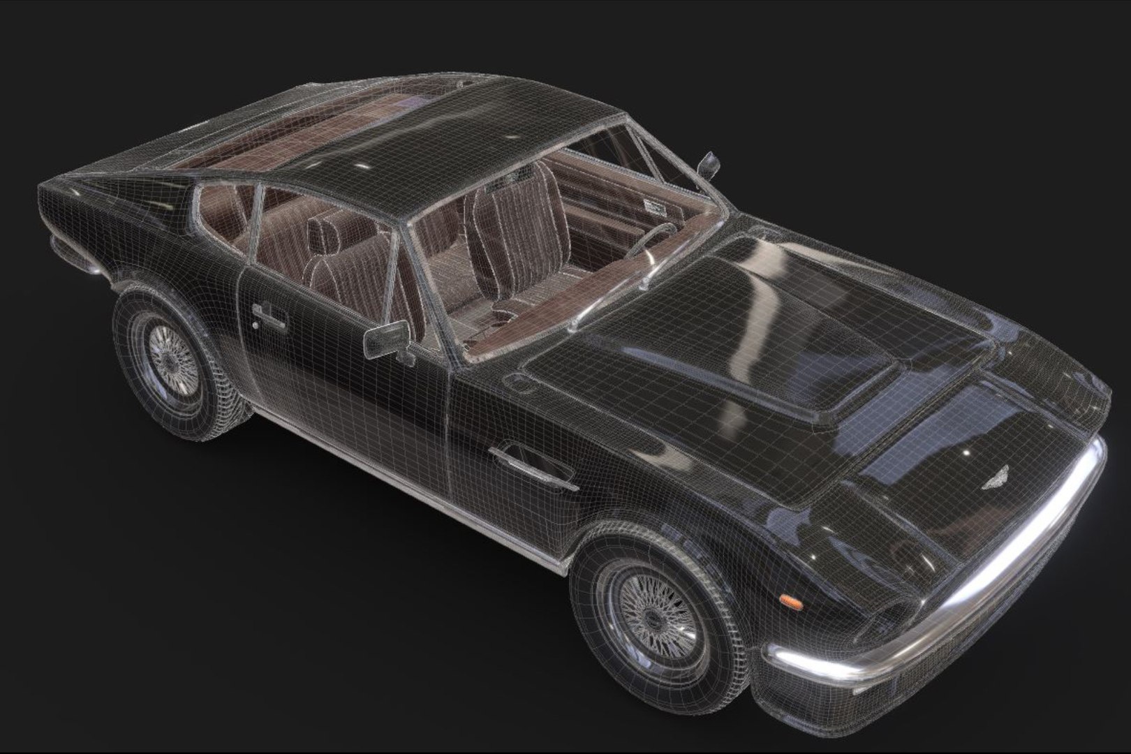 3D Aston Martin Vantage 1978 Bond Car Model - TurboSquid 2151688