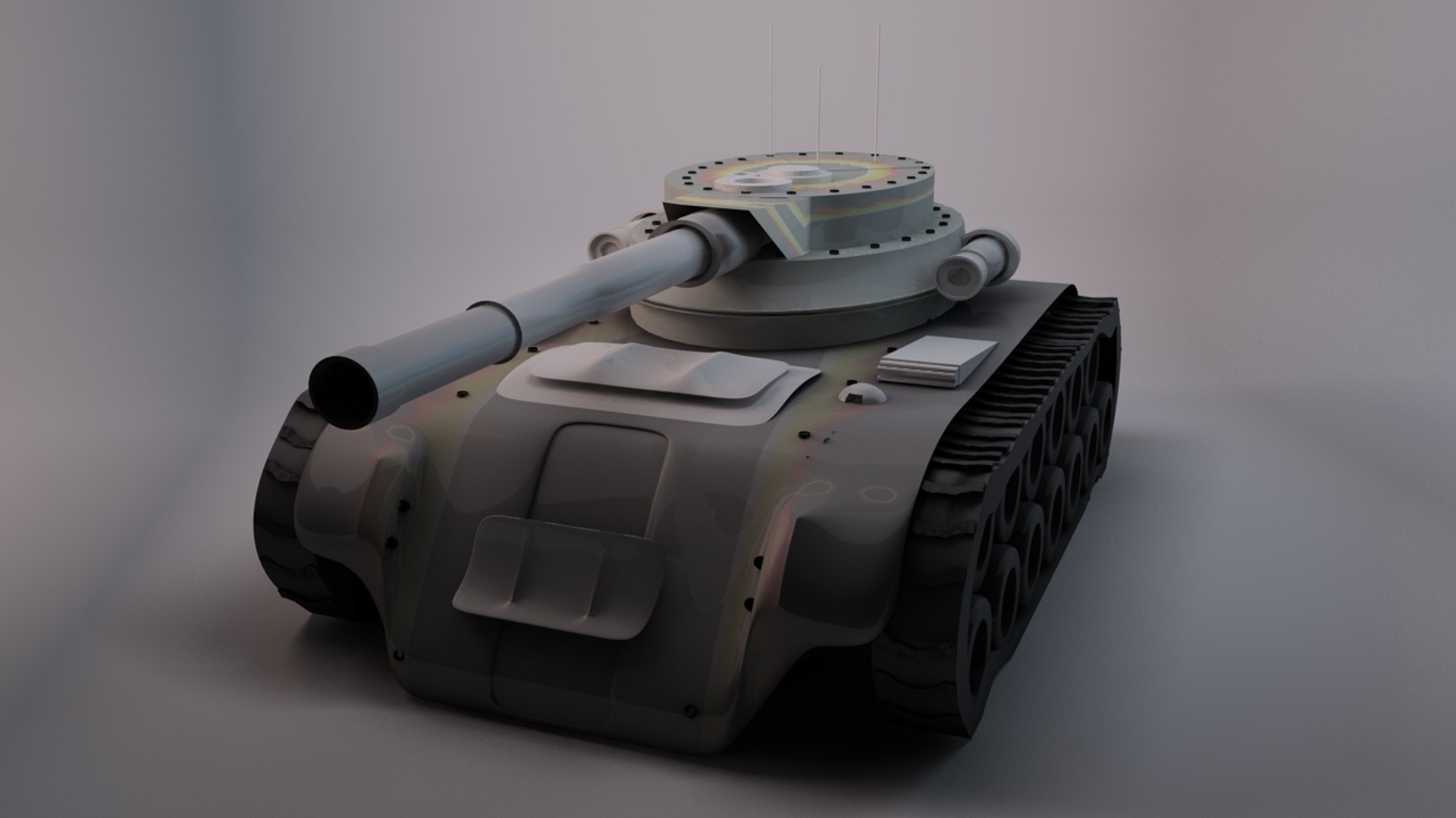 3ds Max Military Fight