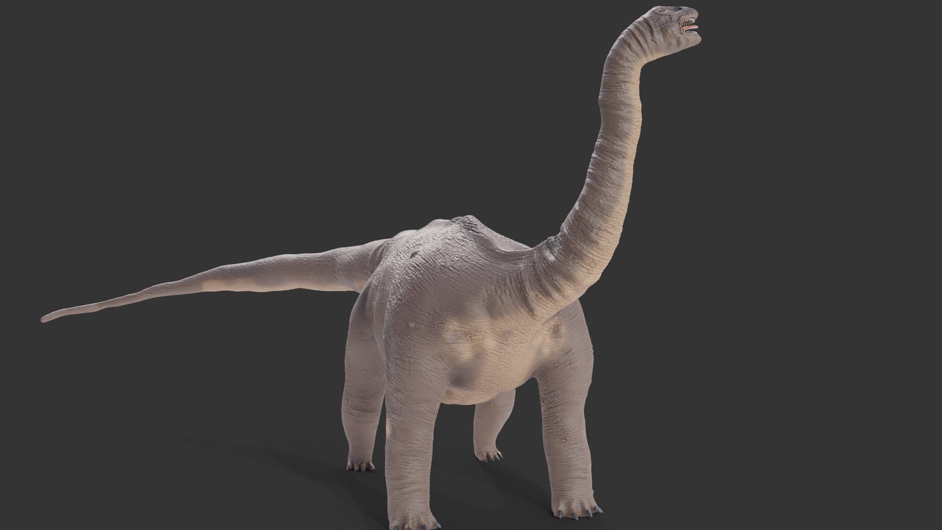 3D Apatosaurus Model - TurboSquid 1847348