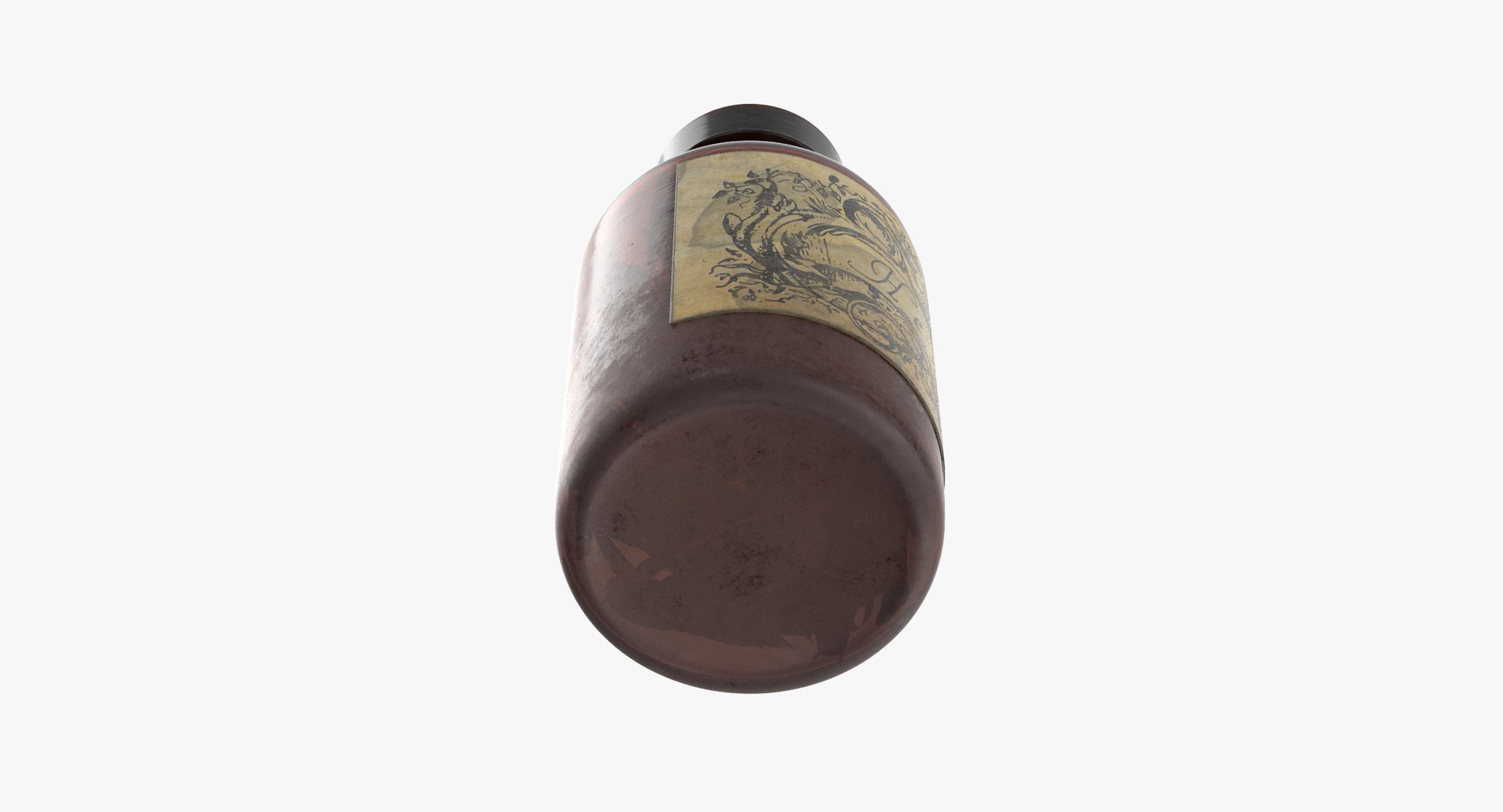 3d Model Potion Ingredient Jar Hemlock