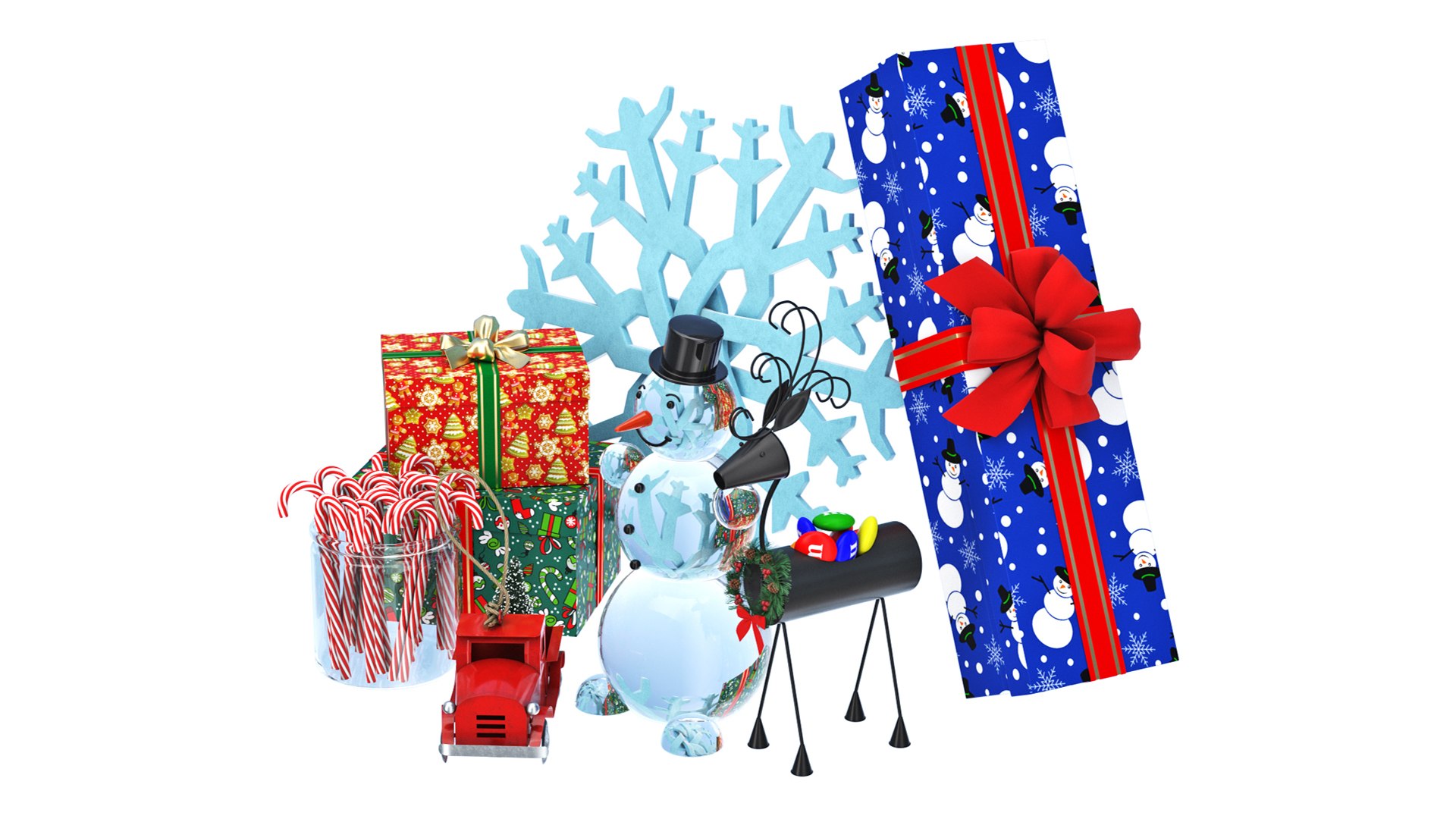 New Years Set Model - TurboSquid 2157101