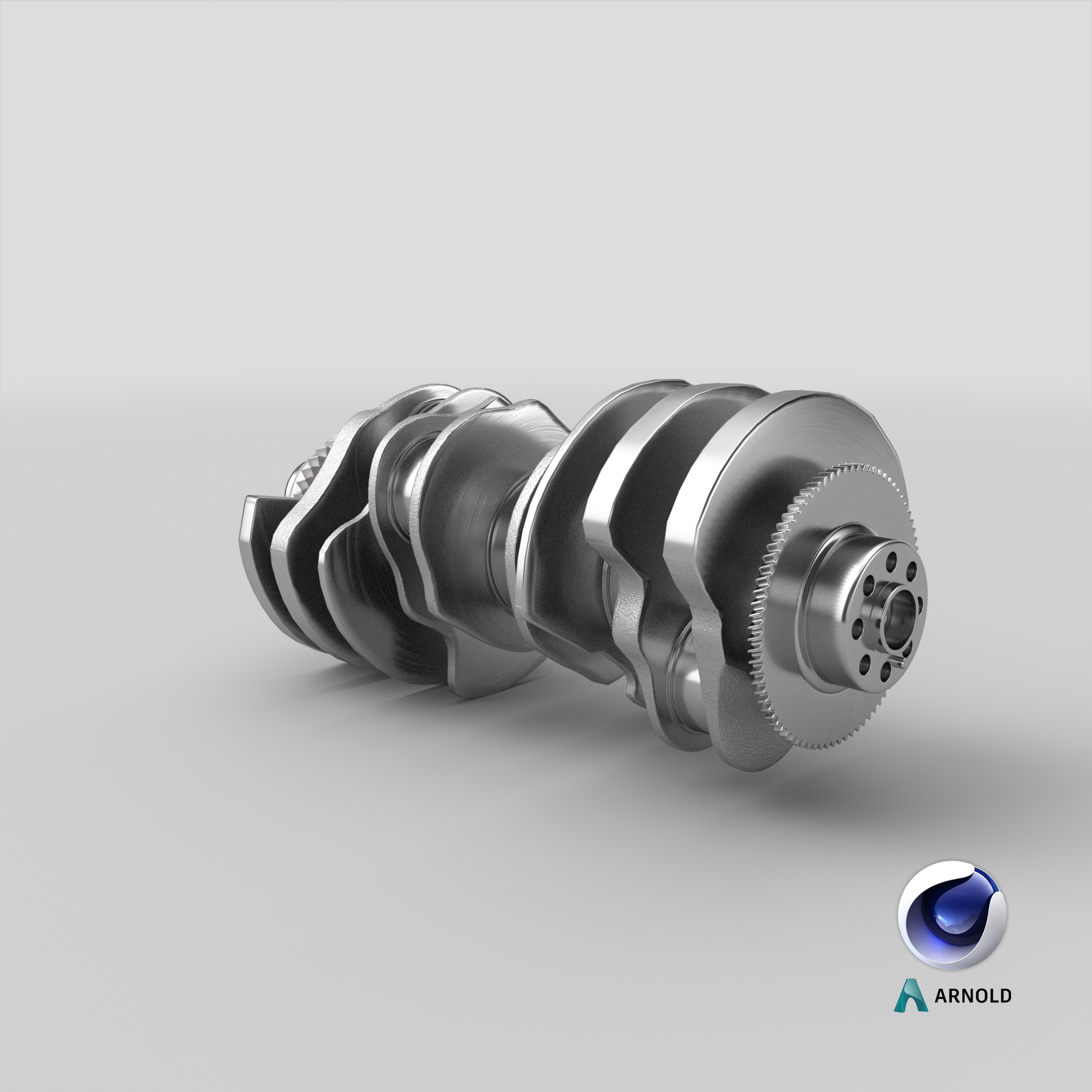 3D Crankshaft - TurboSquid 1714028