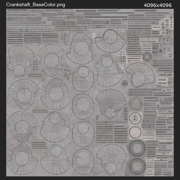 3D Crankshaft - TurboSquid 1714028