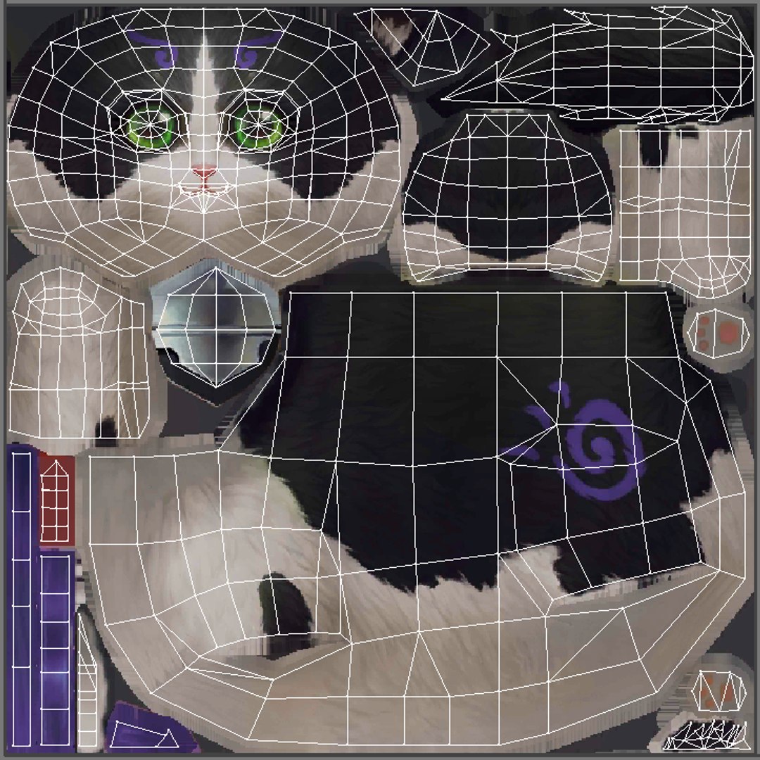 Cartoon Fat Cat 3D Model - TurboSquid 1724614