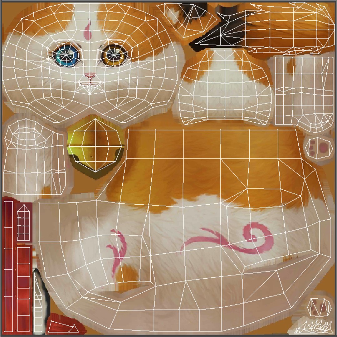 Cartoon Fat Cat 3D Model - TurboSquid 1724614