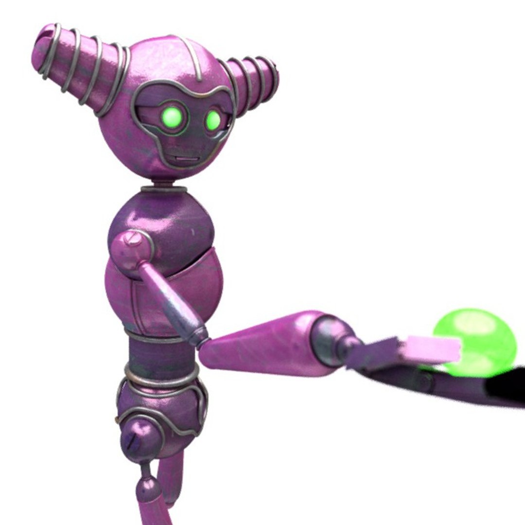 3D Sci-fi Personal Robot 12 Model - TurboSquid 1155133