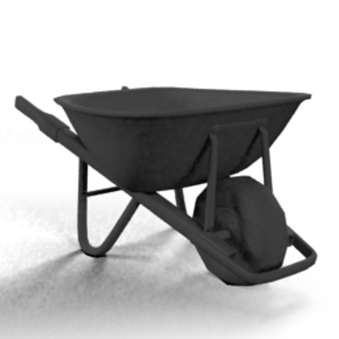 Free Wheelbarrow 3d Model
