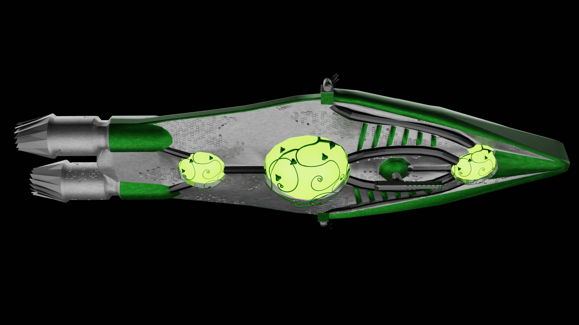 Arborec Cruiser 3D Model - TurboSquid 1795223