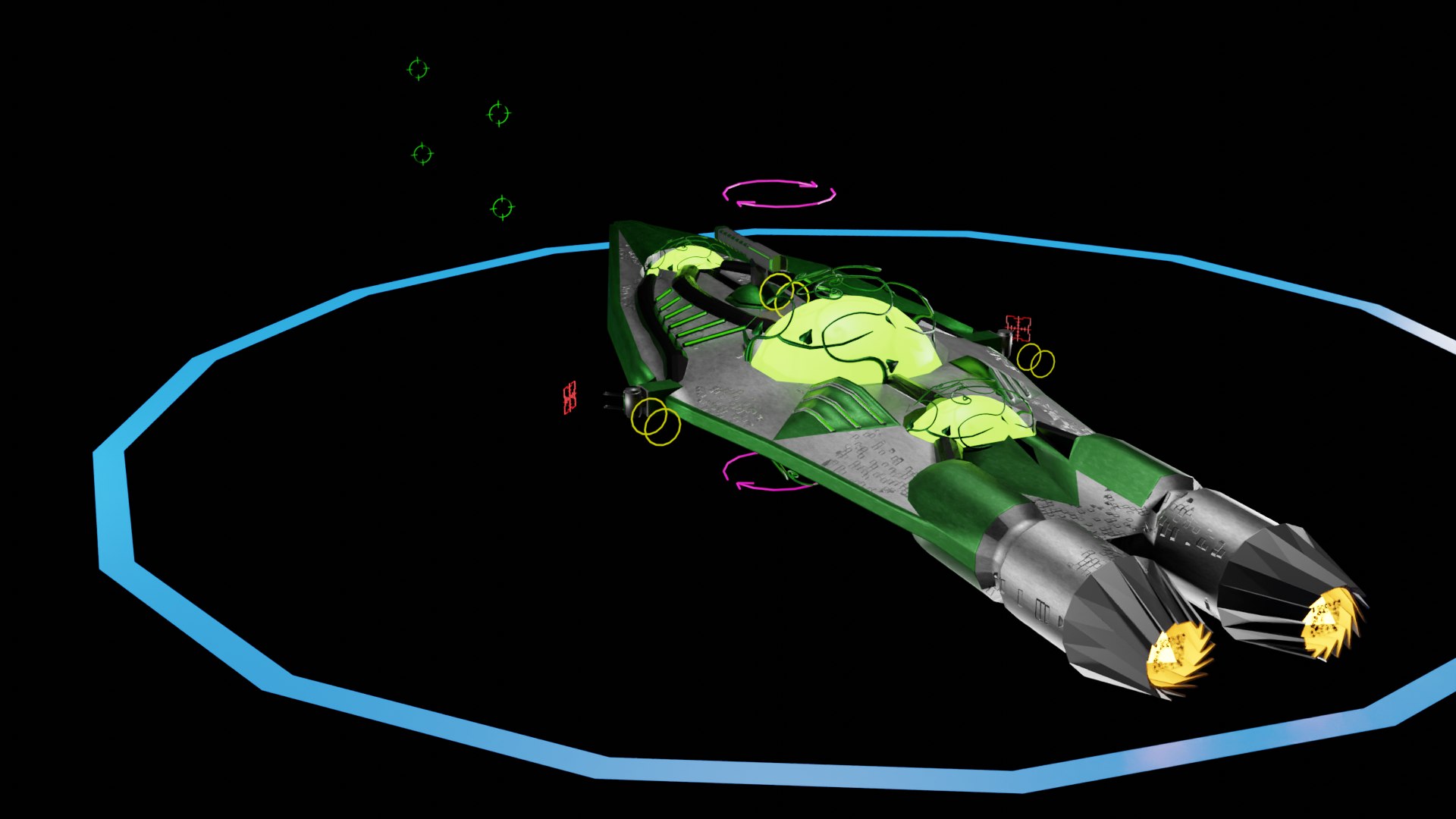 Arborec Cruiser 3D Model - TurboSquid 1795223