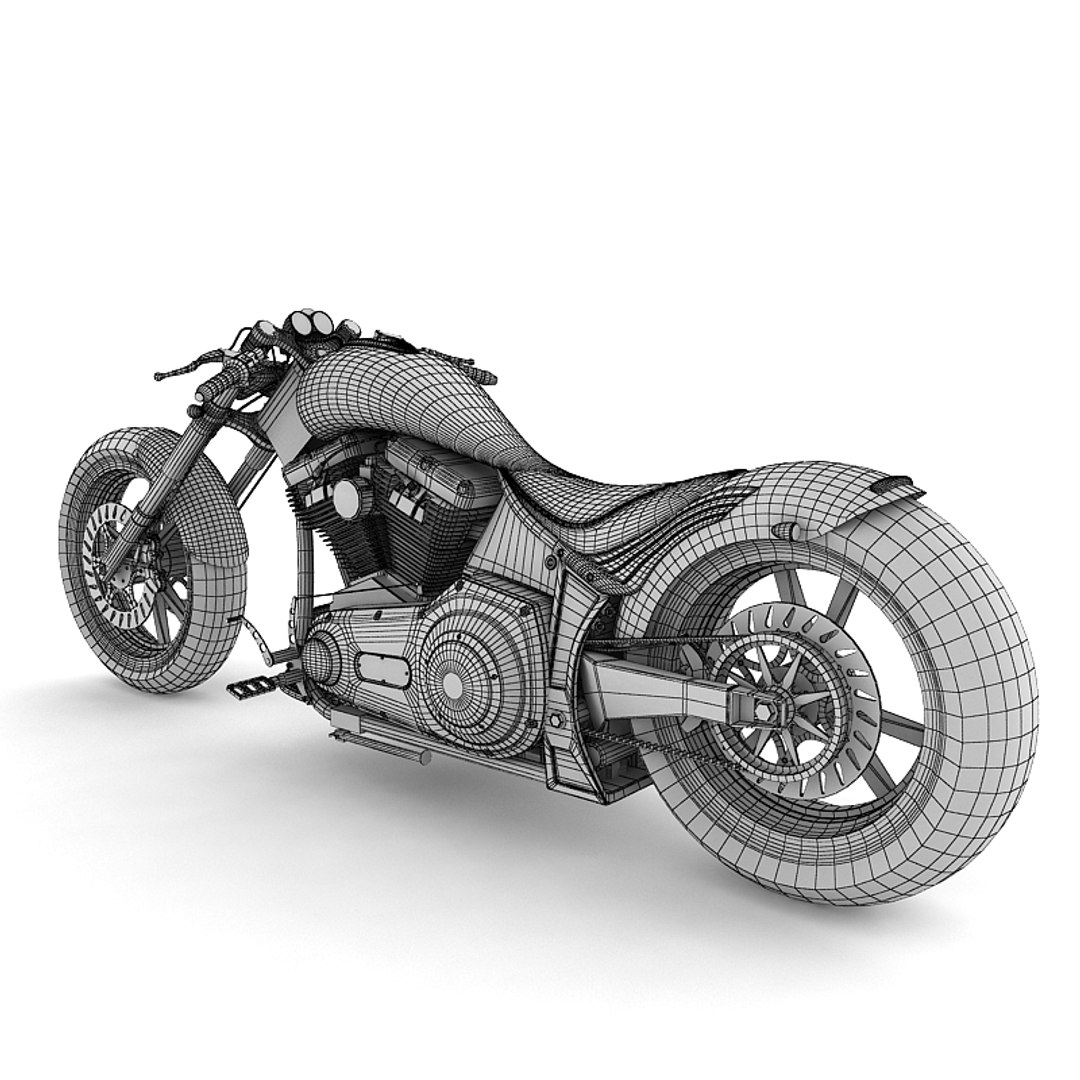 Maya Custom Chopper