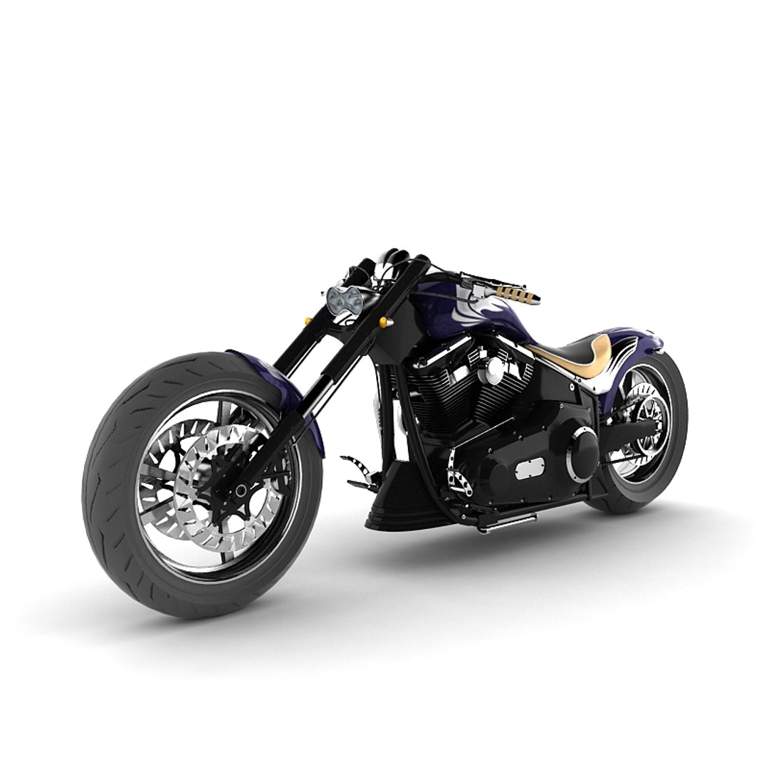 Maya Custom Chopper