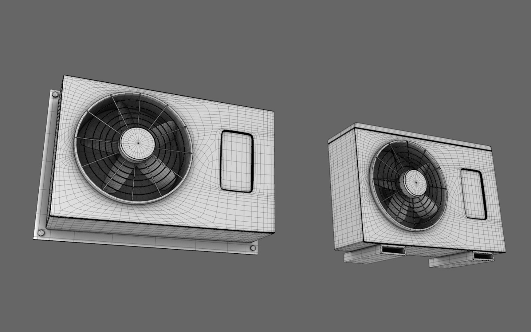 3d Air Conditioner Model