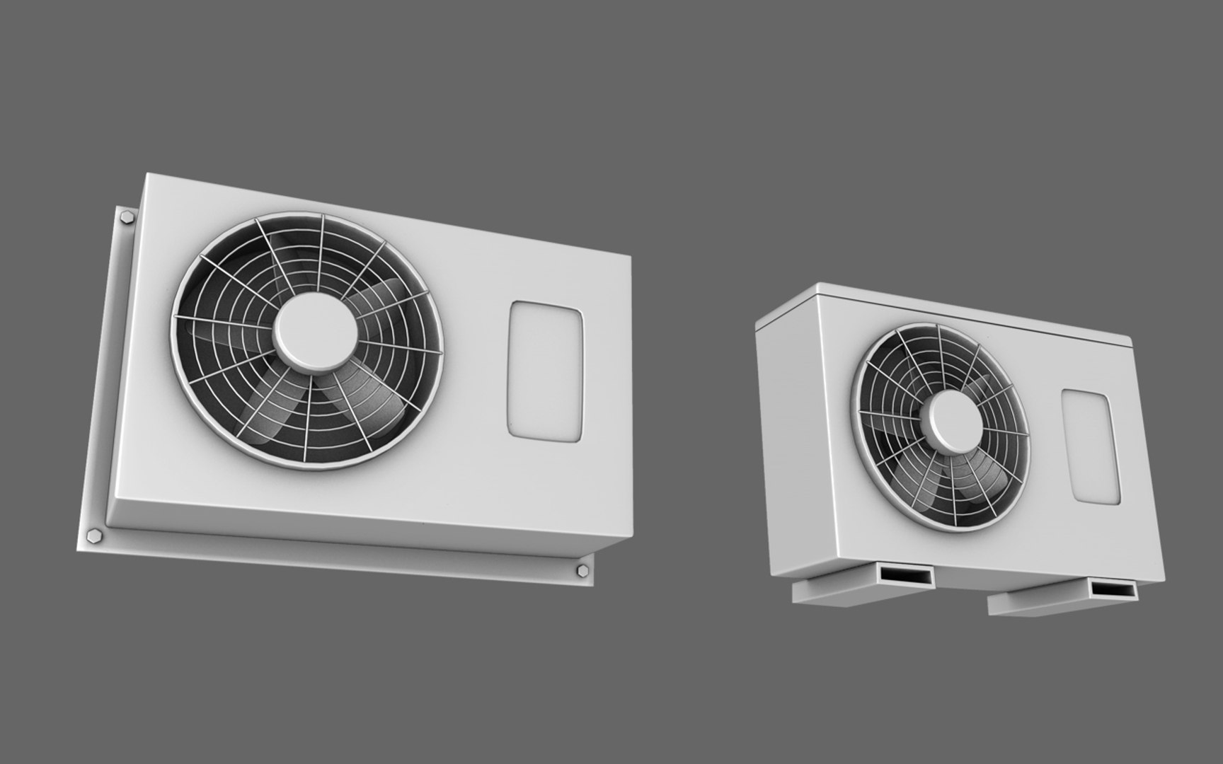 3d Air Conditioner Model