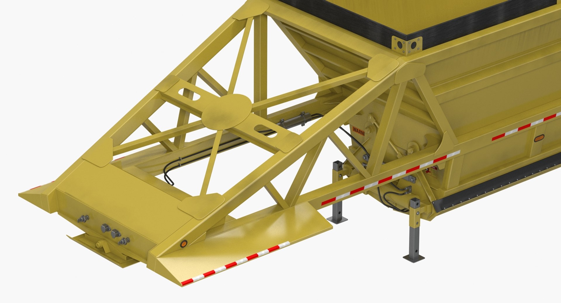 Dump trailer model - TurboSquid 1362937