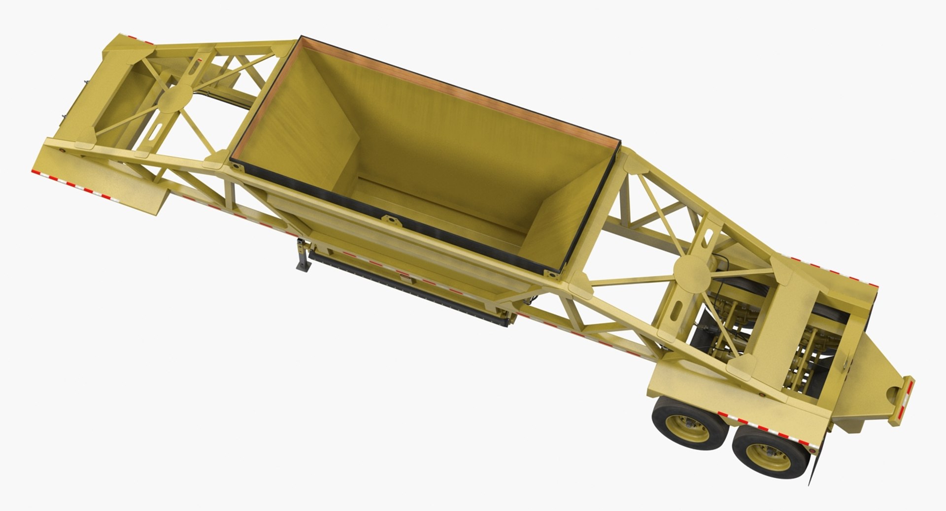 Dump trailer model - TurboSquid 1362937