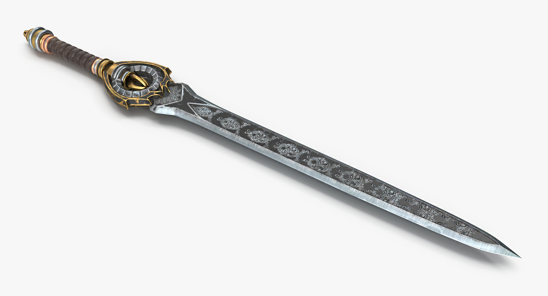 Sword Weapon Gladius Model Turbosquid 1675819