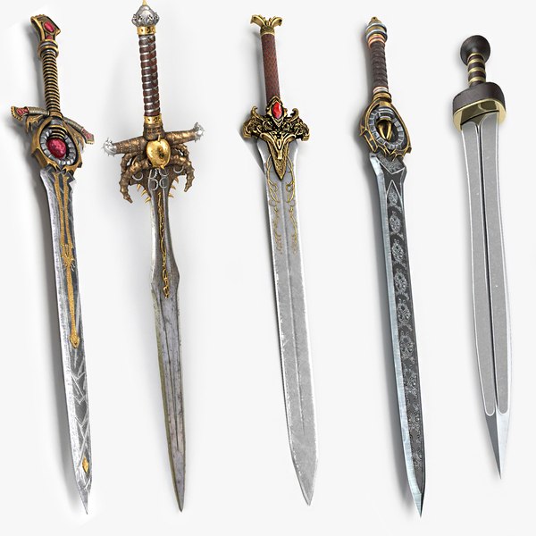 3d demon sword