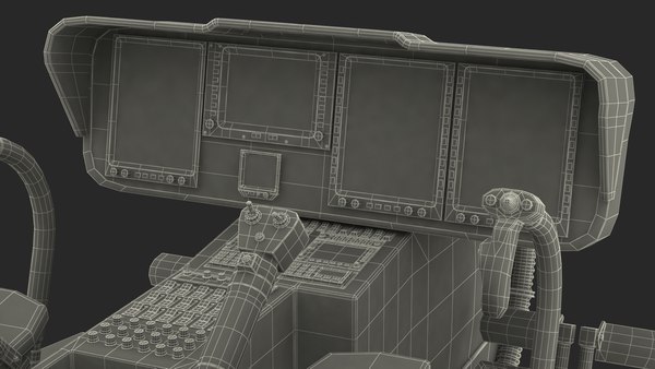 Free helicopter cockpit controls 3D model - TurboSquid 1623360