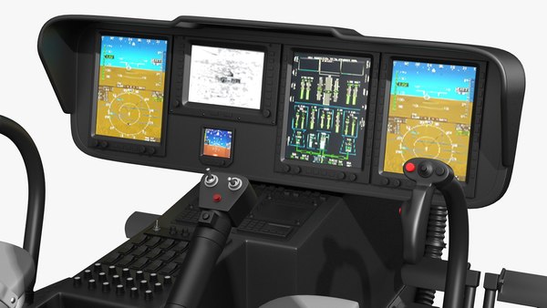 Free helicopter cockpit controls 3D model - TurboSquid 1623360