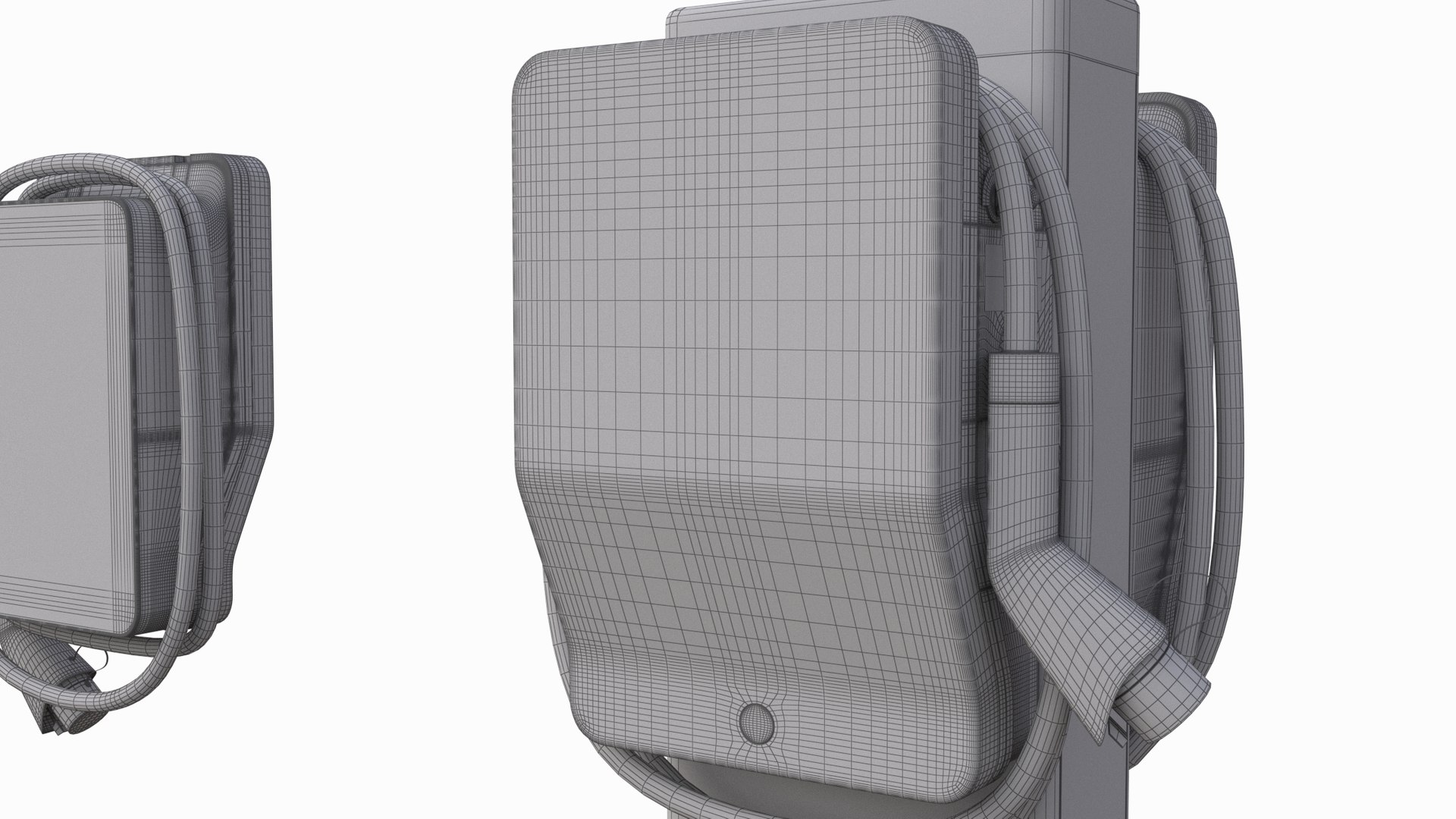 Electric Vehicle Charger 3D Model - TurboSquid 2095495