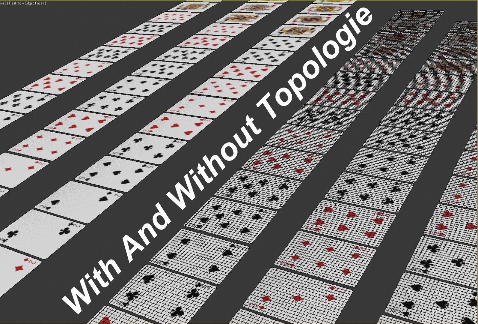 3d Model Card Deck Solitaire