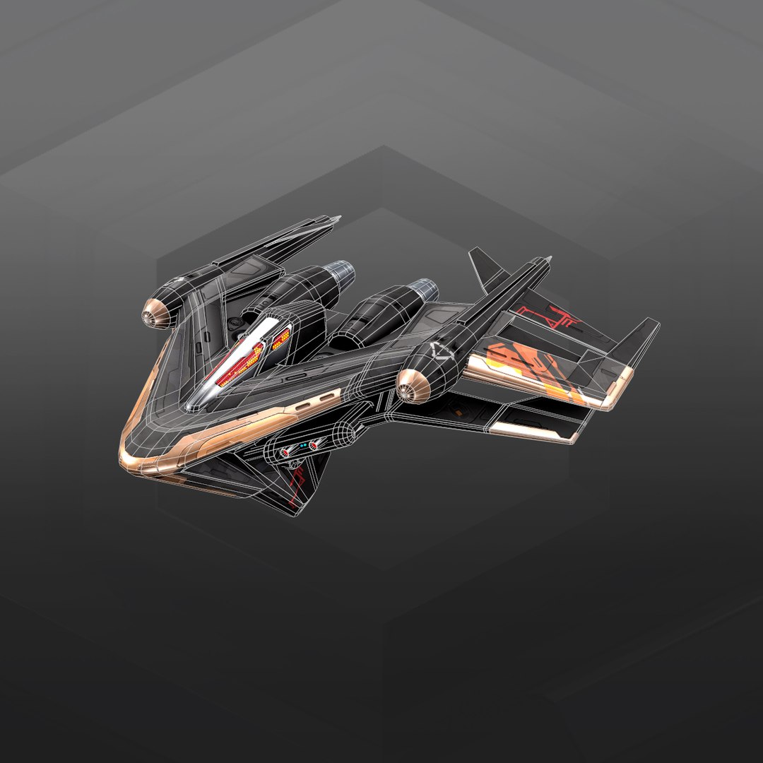 Fighter Bb4 3D Model - TurboSquid 1385063