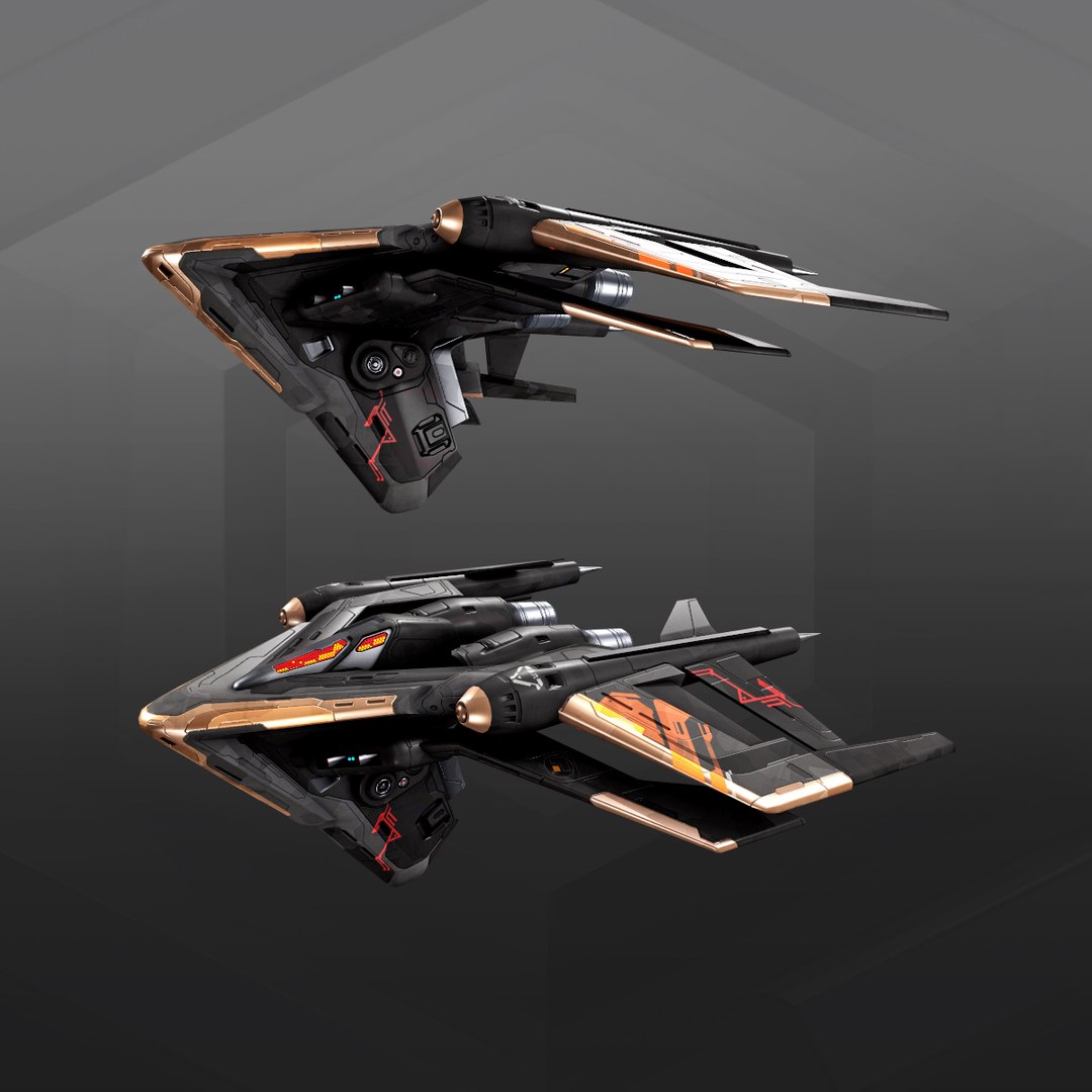 Fighter Bb4 3D Model - TurboSquid 1385063