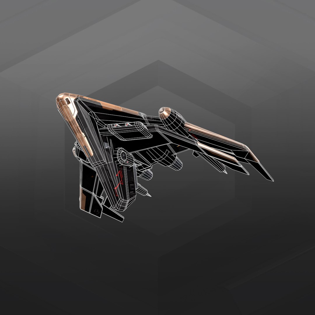 Fighter Bb4 3D Model - TurboSquid 1385063