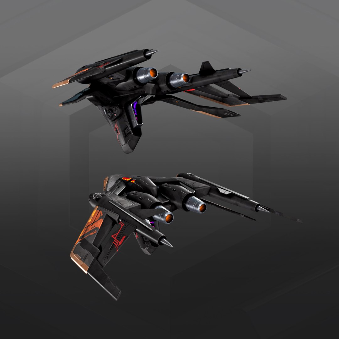 Fighter Bb4 3D Model - TurboSquid 1385063