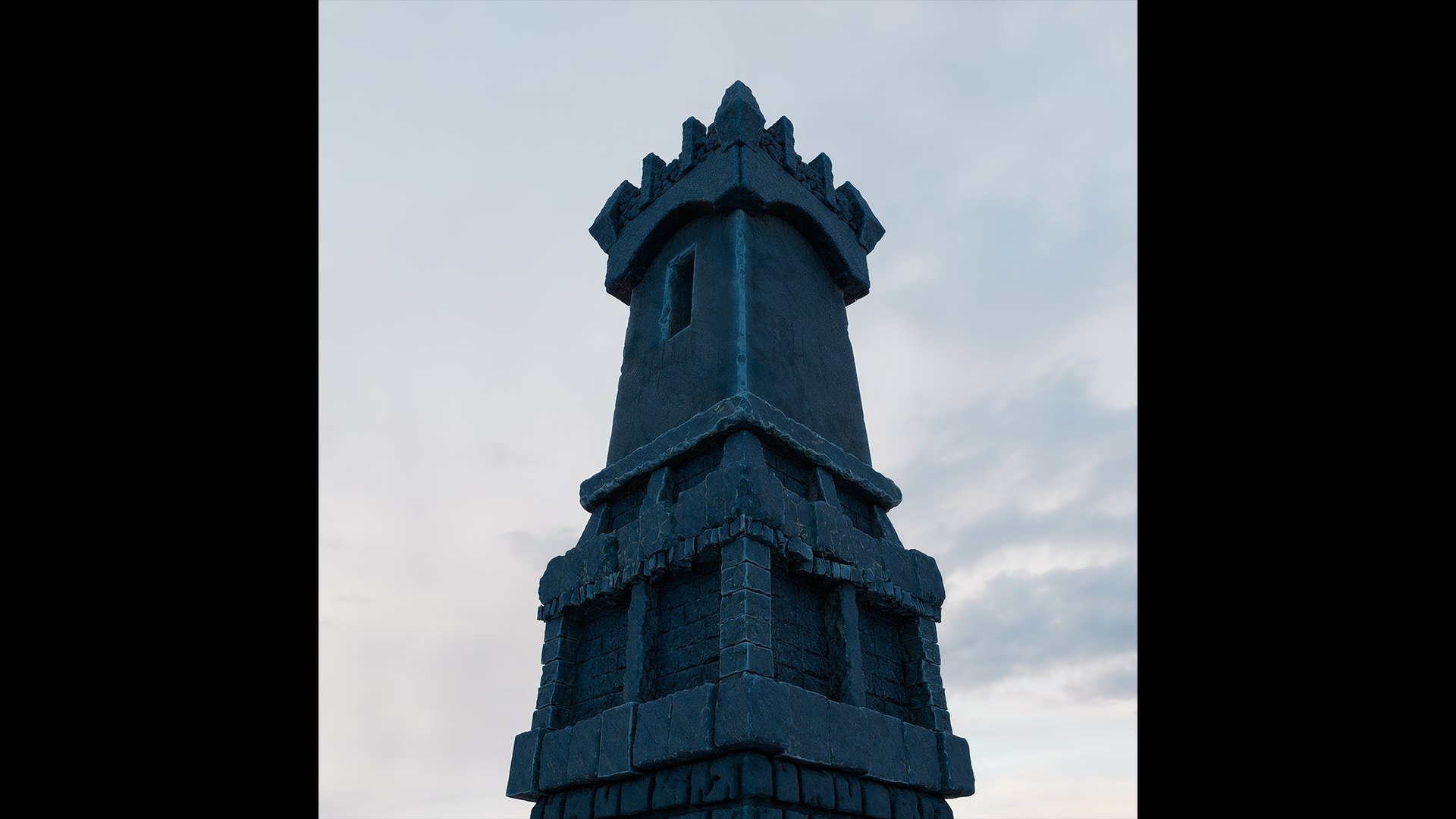 3D Medieval Castle Structure - Tower B - TurboSquid 2206979