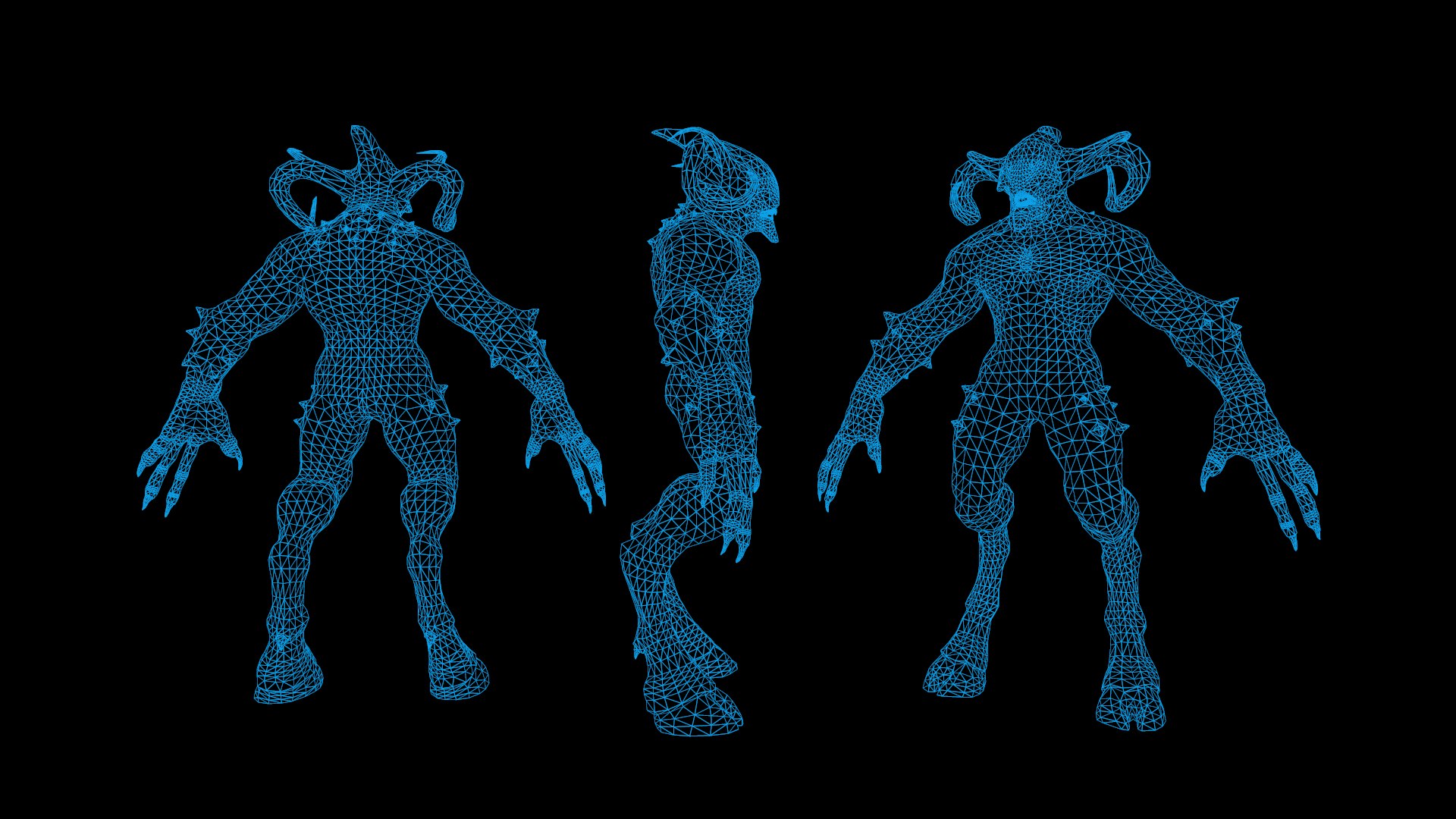 Faceless Demon 3D Model - TurboSquid 2053713
