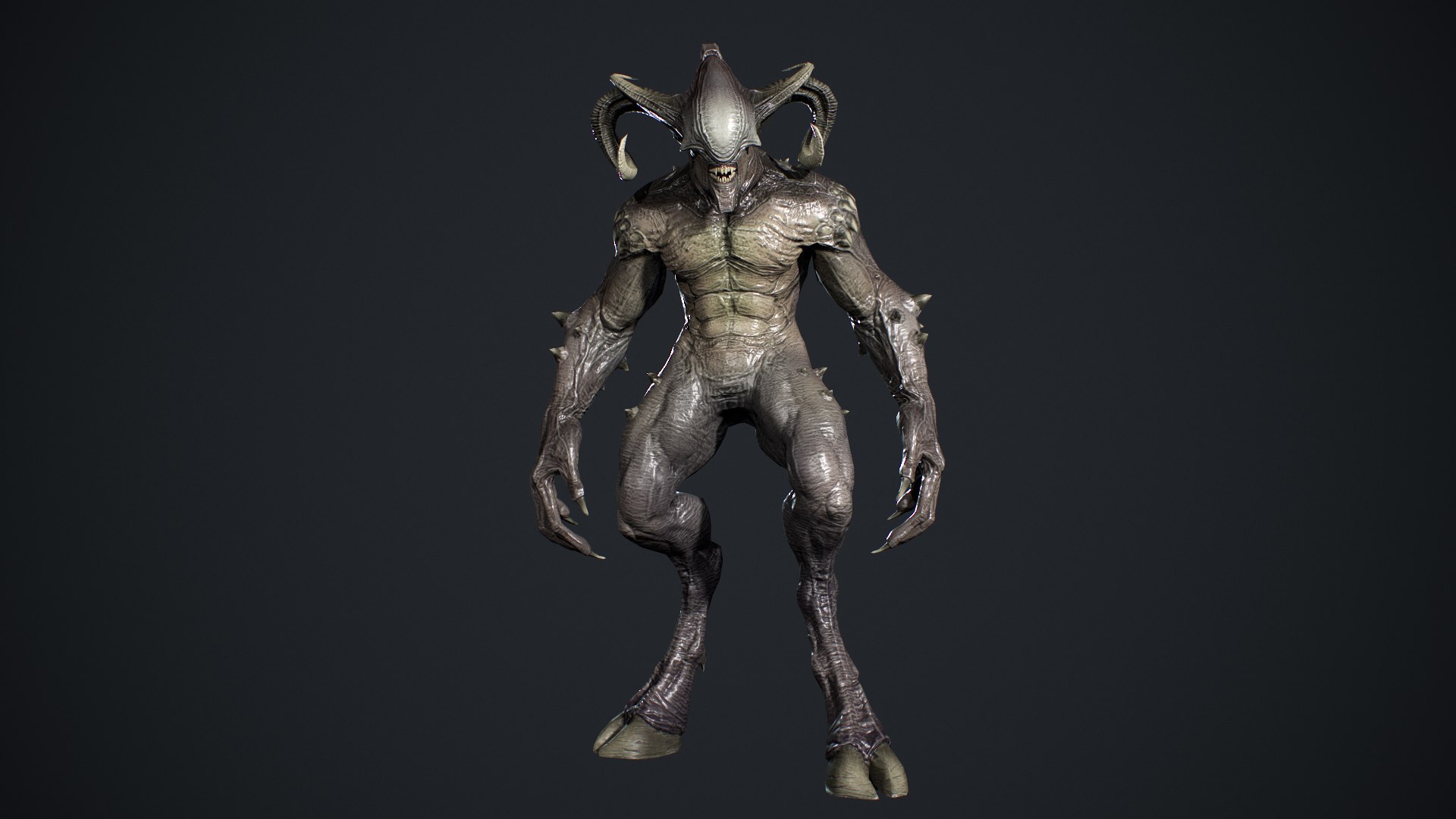 Faceless Demon 3D Model - TurboSquid 2053713