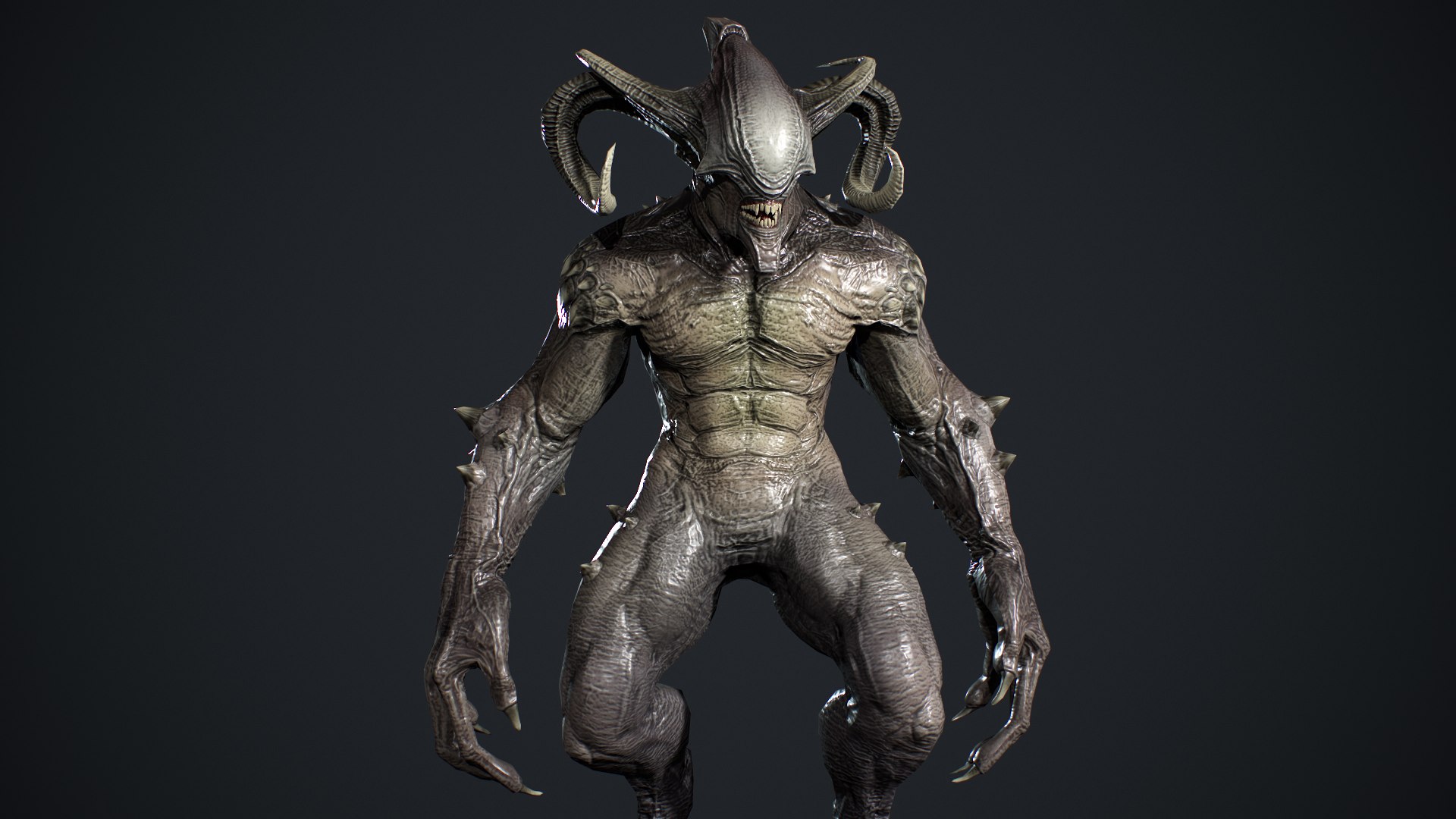 Faceless Demon 3D Model - TurboSquid 2053713