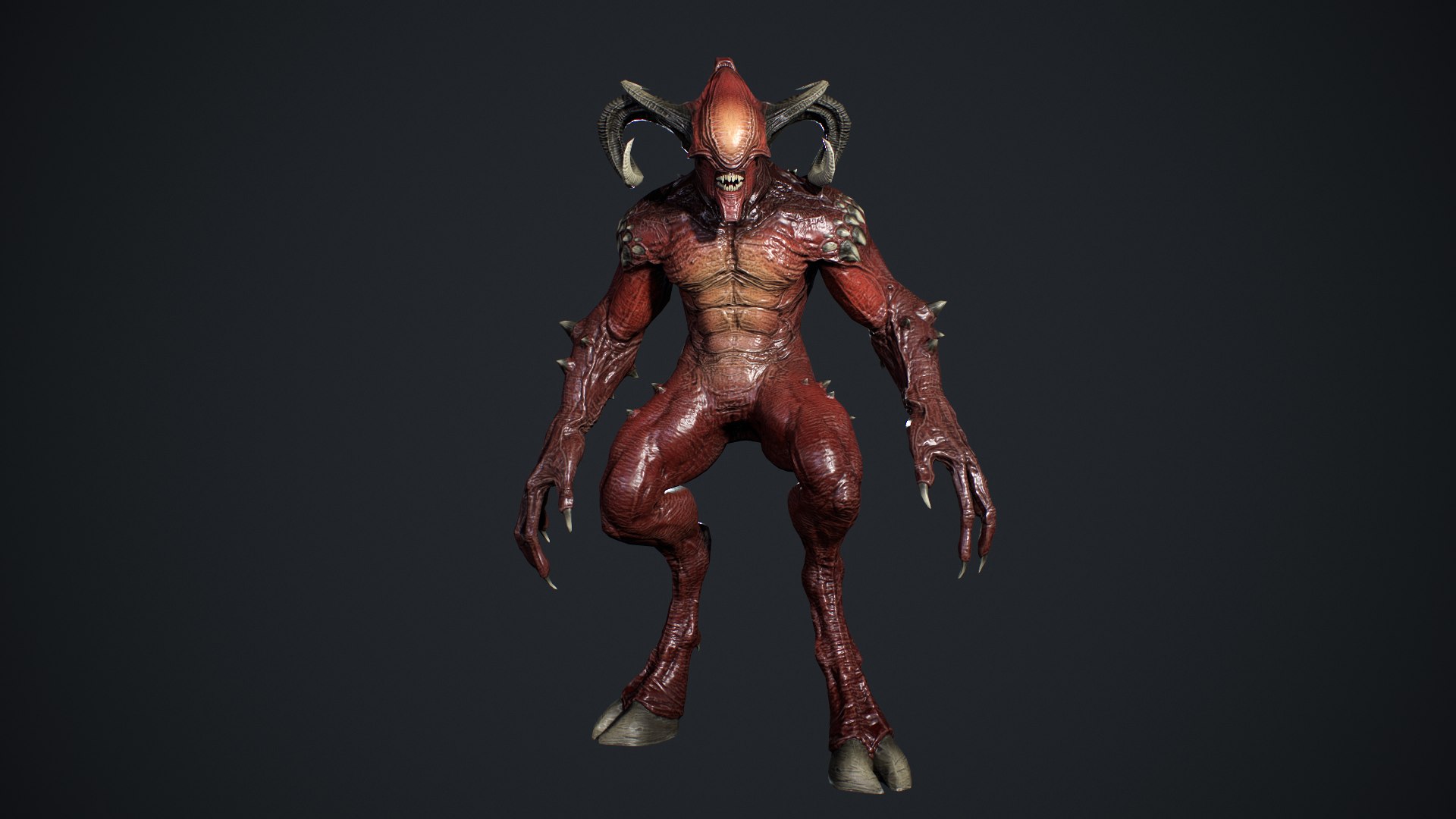 Faceless Demon 3D model - TurboSquid 2053713