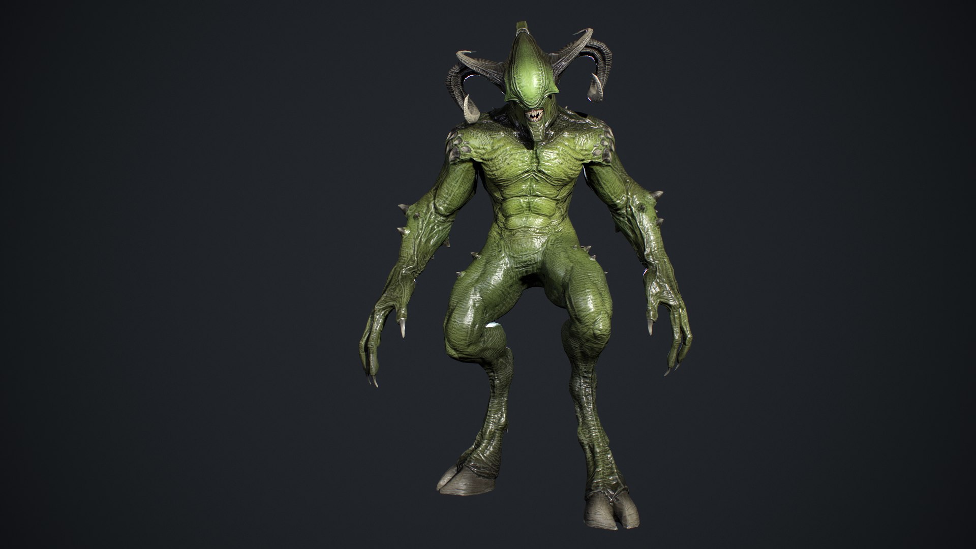 Faceless Demon 3D Model - TurboSquid 2053713