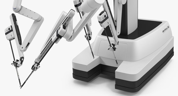 modèle 3D de Collection de robots chirurgicaux animés pour Cinema 4D ...