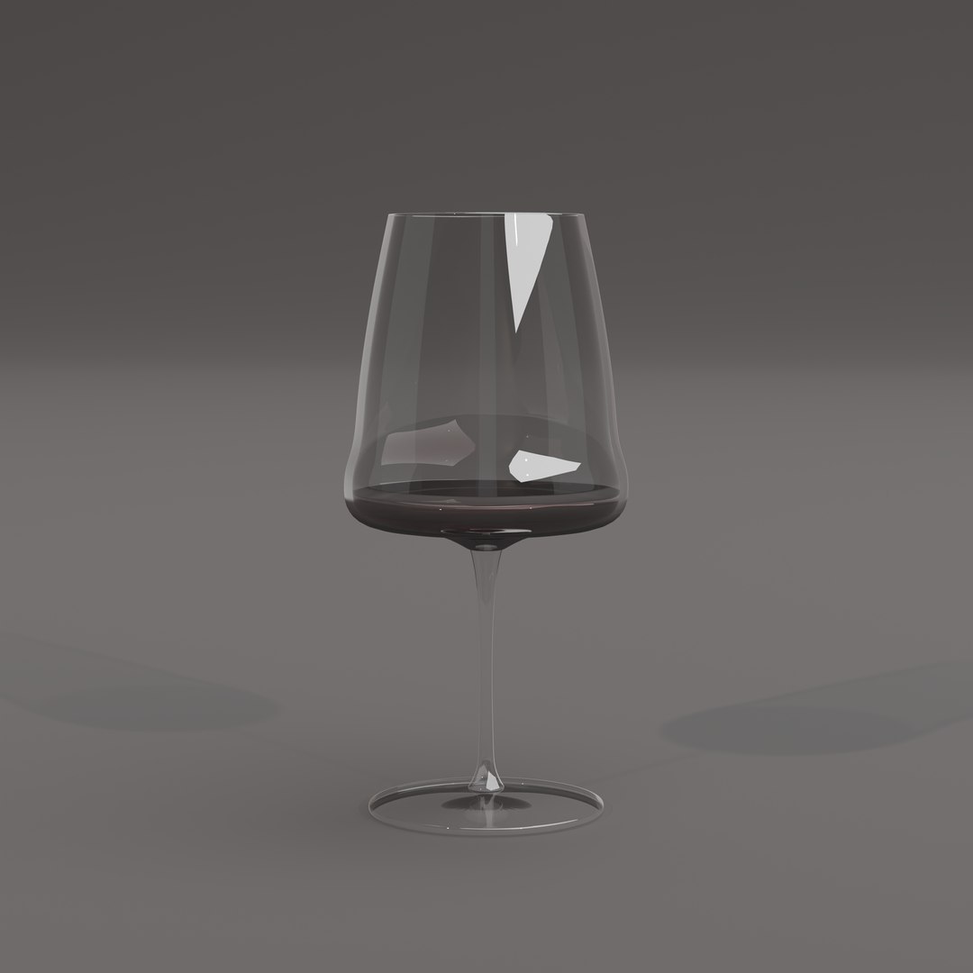 3D Riedel Merlot Glass model - TurboSquid 2150539