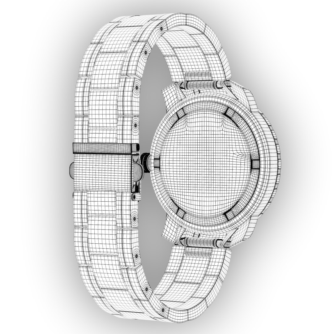 3D model steel watch - TurboSquid 1581326
