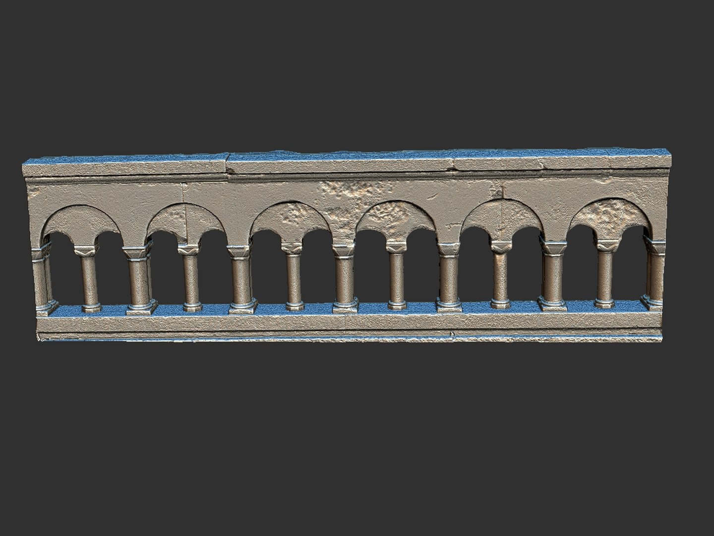 Balustrade Castle 3D Model - TurboSquid 1299045