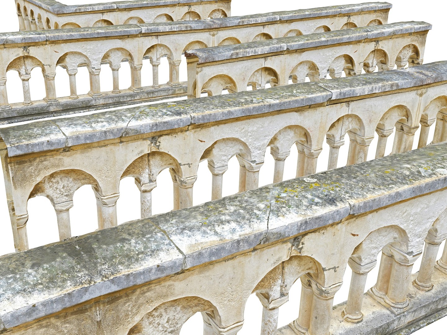 Balustrade Castle 3D Model - TurboSquid 1299045