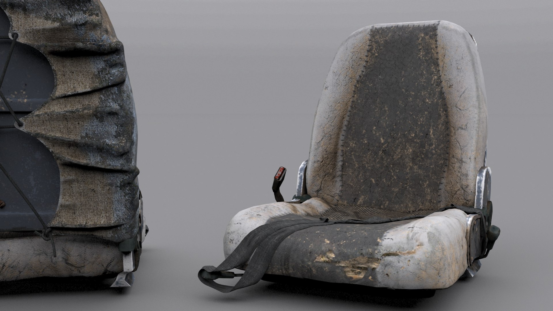 3D Old Seat Car - TurboSquid 1543075