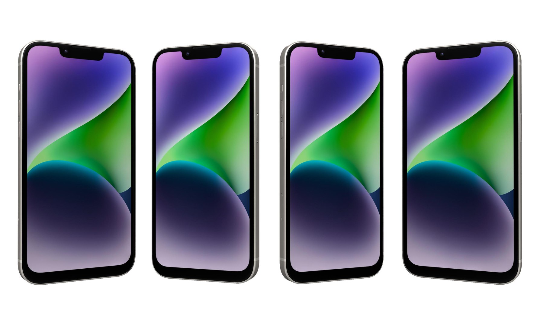 Apple IPhone 14 White 3D - TurboSquid 1961901