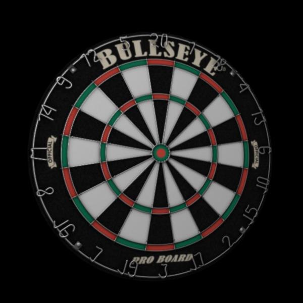 modelo 3d Dart Board Low Poly - TurboSquid 626897