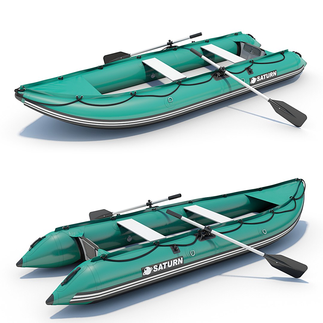 3d Inflatable Boat Model