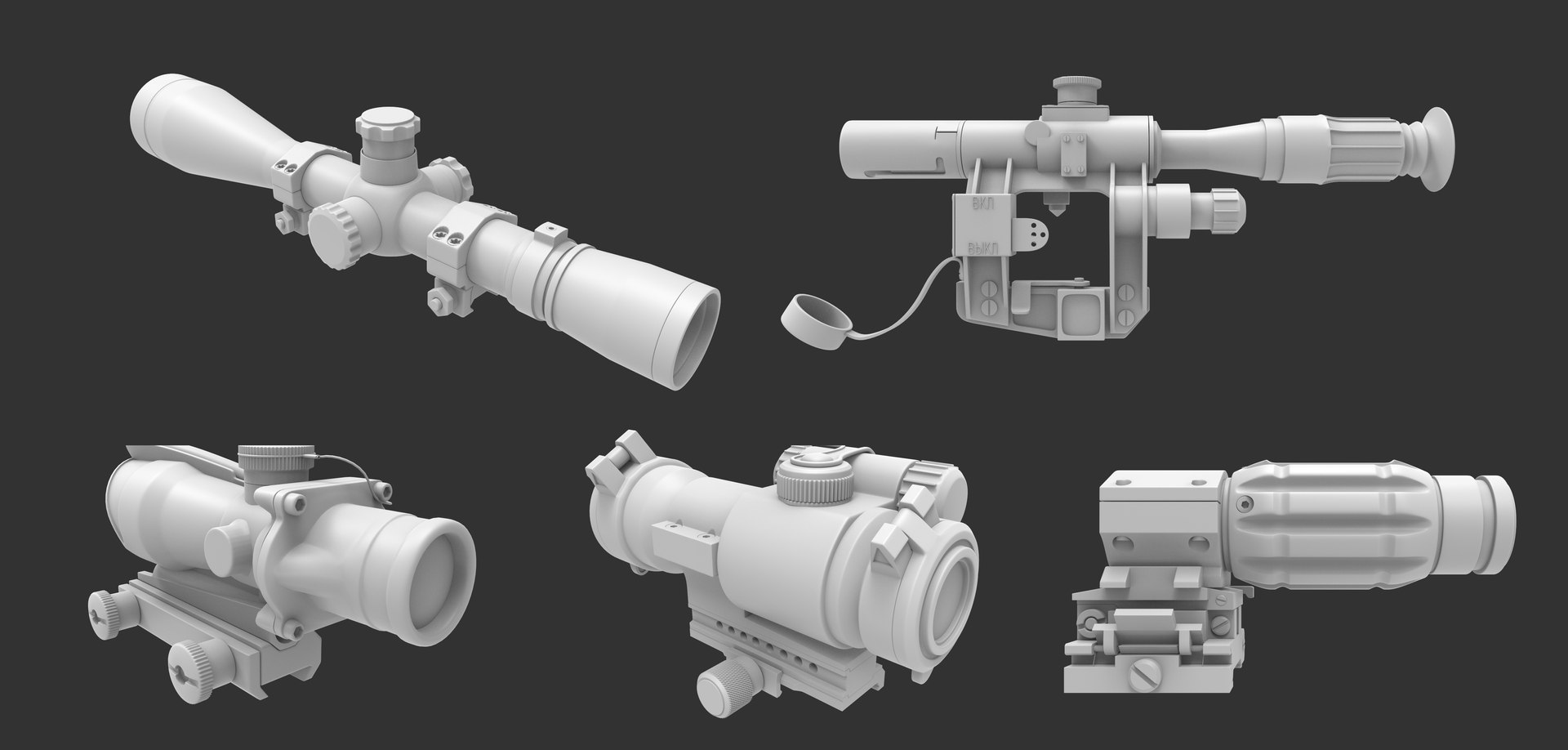 3d model scope