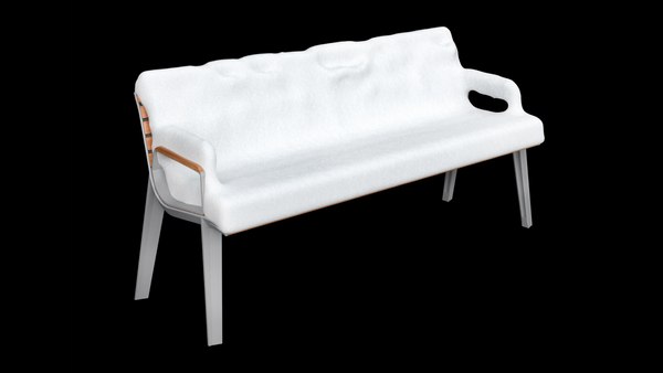 Park bench mmcite model - TurboSquid 1686627