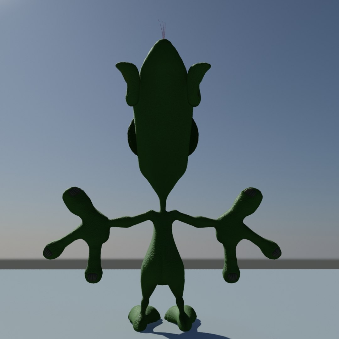 3D alien - TurboSquid 1192867